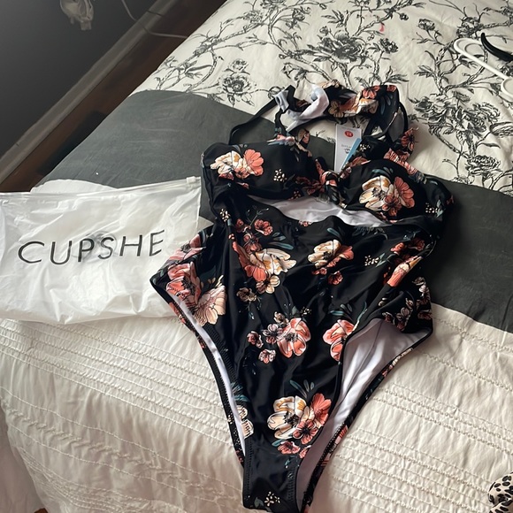 Cupshe | Swim | Swimsuit With Cut Outs | Poshmark
